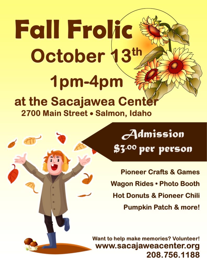 Fall Frolic is Just Around the Cornere! | Sacajawea Center