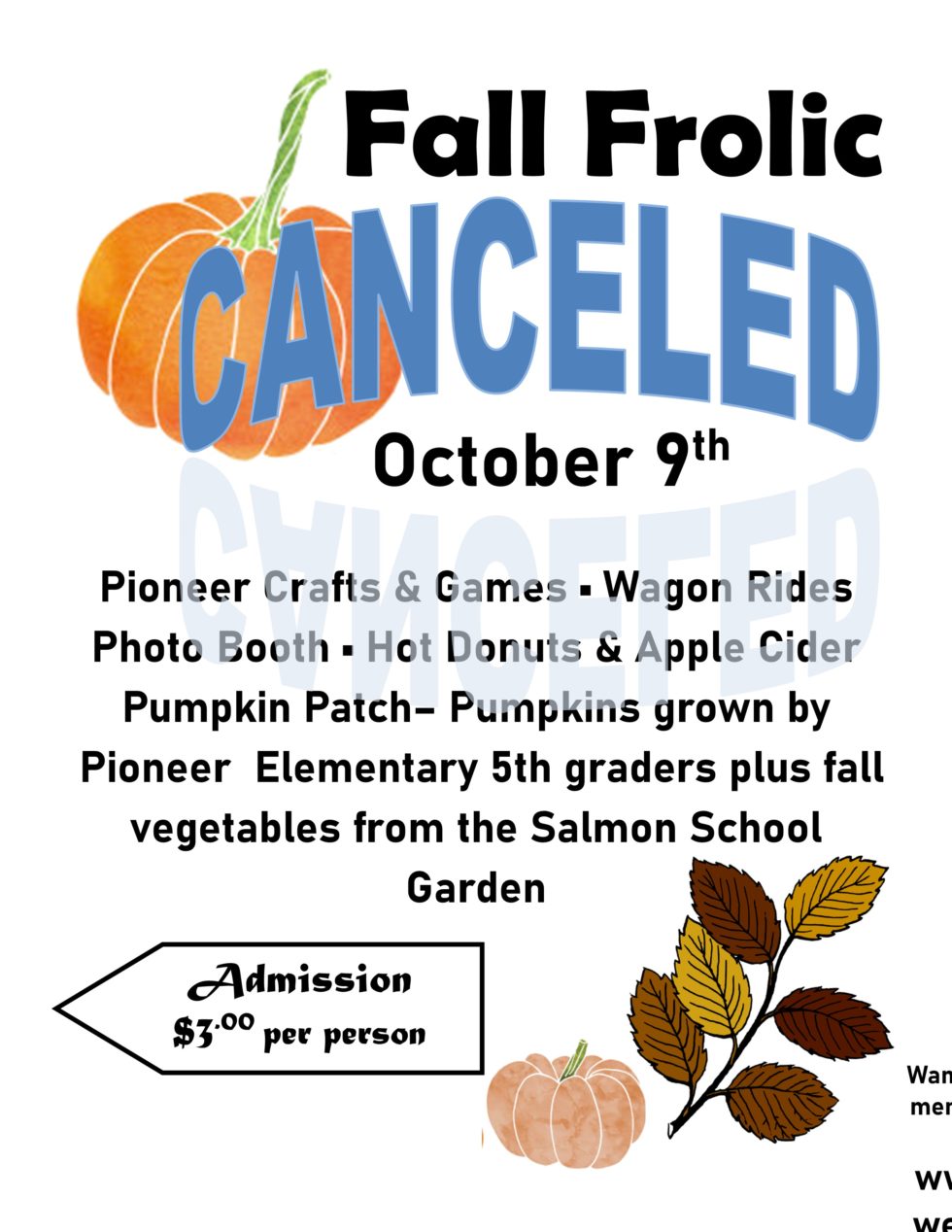 October 9th: Fall Frolic at the Sacajawea Center! | Sacajawea Center