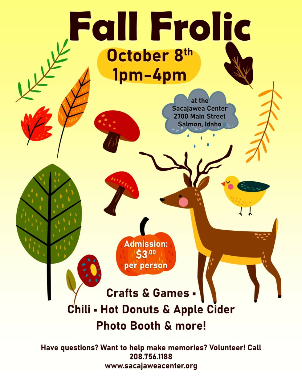 Fall Frolic October 7, 2023 – Visit Salmon Valley, Idaho